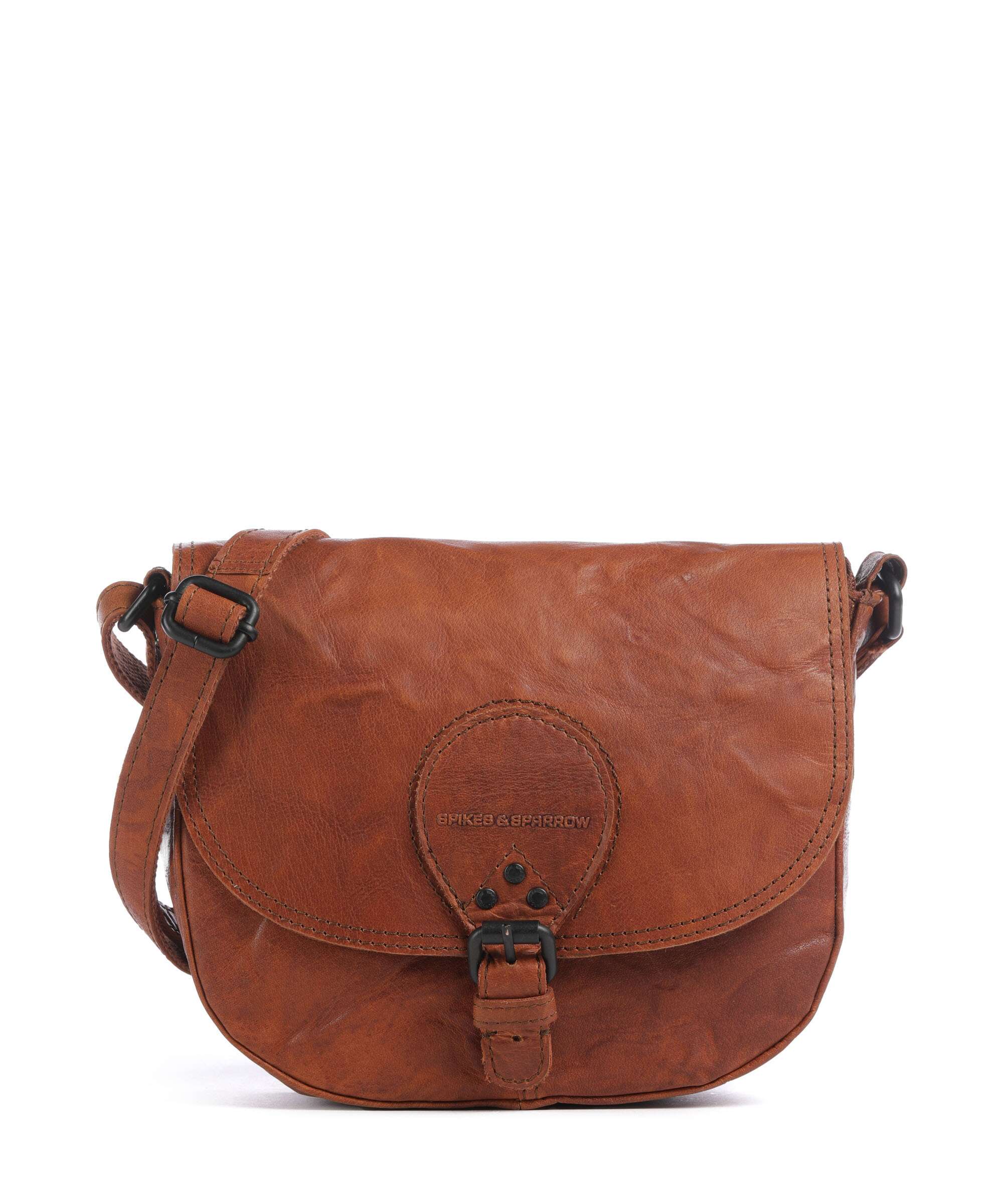 Spikes & Sparrow Bronco Nicolina Sac bandoulière cuir finement grainé ...